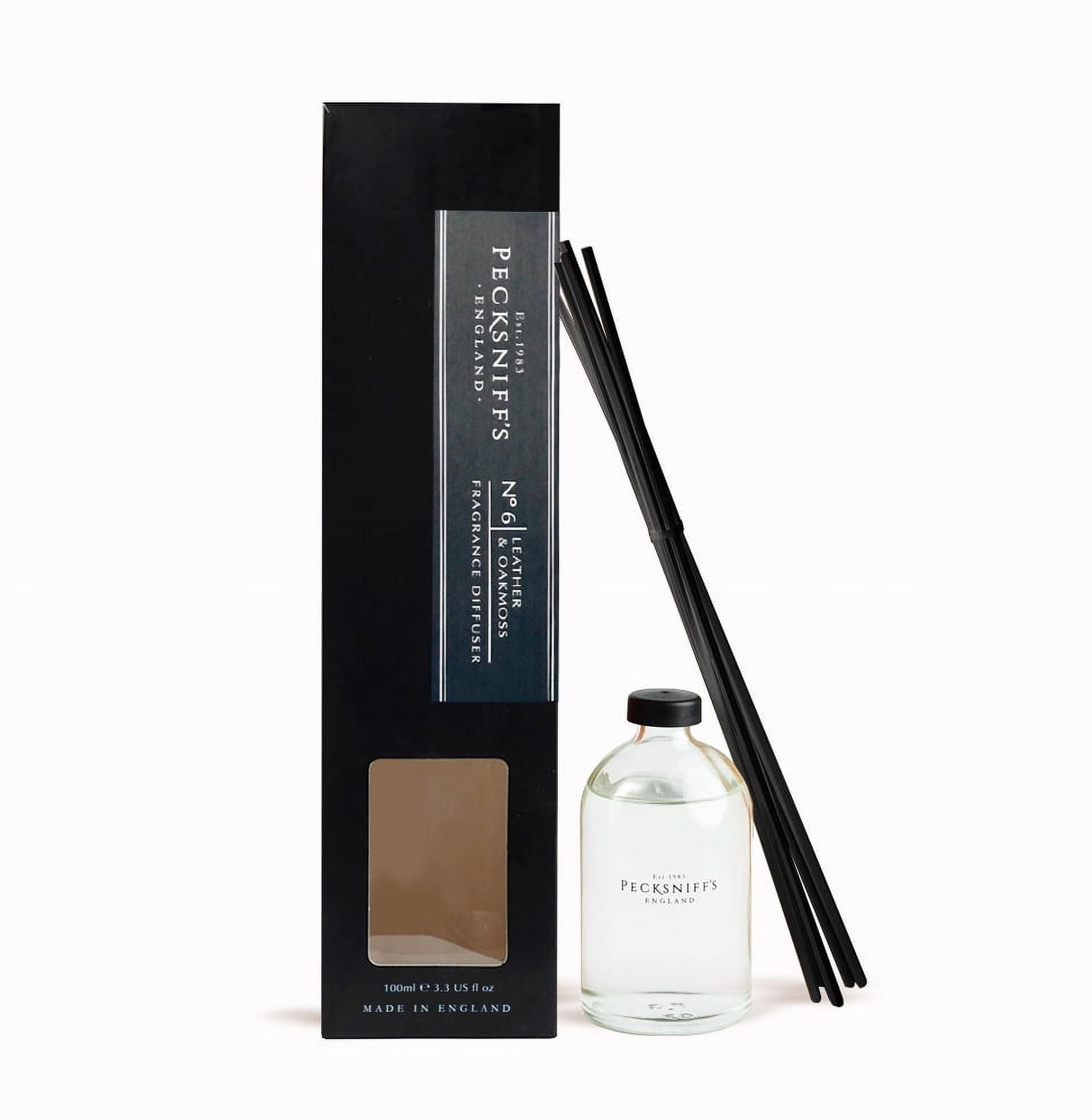 Pecksniffs Leather & Oakmoss Diffuser | 100ml/3.38 Fl Oz - Walmart.com