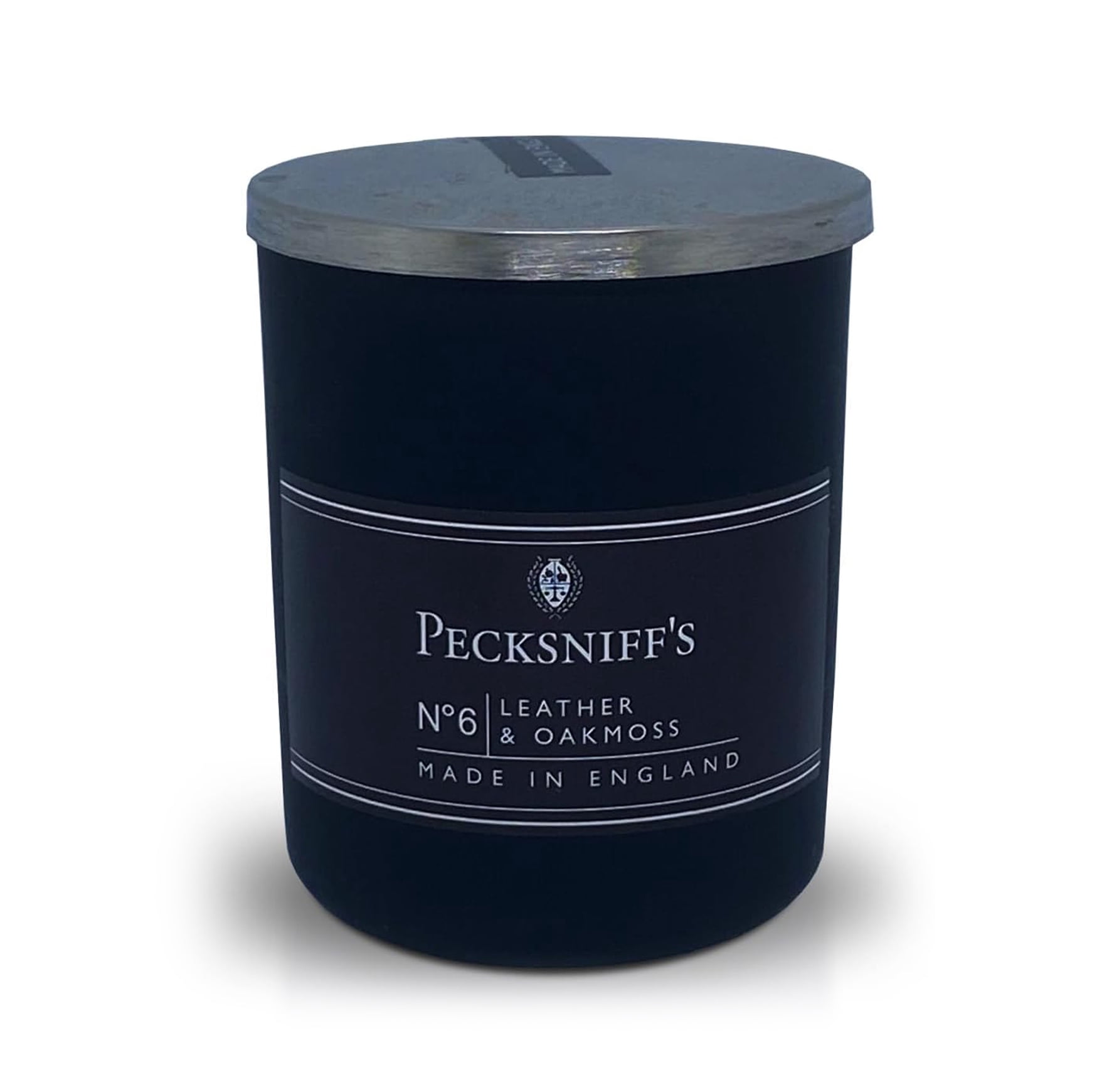 Pecksniffs Leather & Oakmoss Scented Candle | 1 Wick, 100g/3.5oz ...