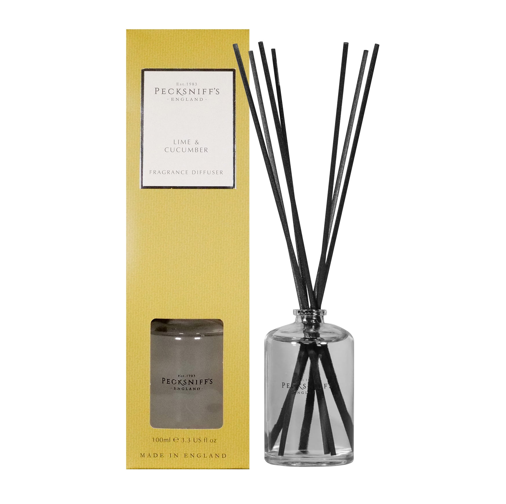 Pecksniffs Lime & Cucumber Diffuser | 100ml/3.38 Fl Oz - Walmart.com