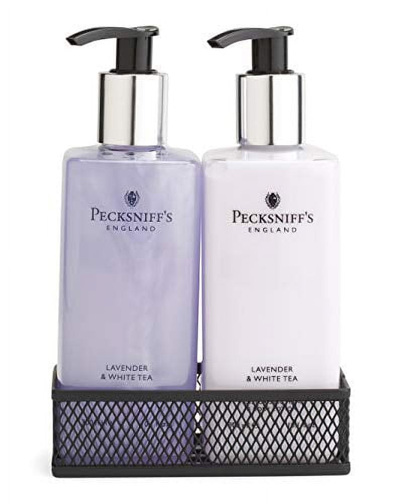 Pecksniffs Moisturizing Hand Wash and Hand Lotion, Caddy | 300ml/10.14 ...
