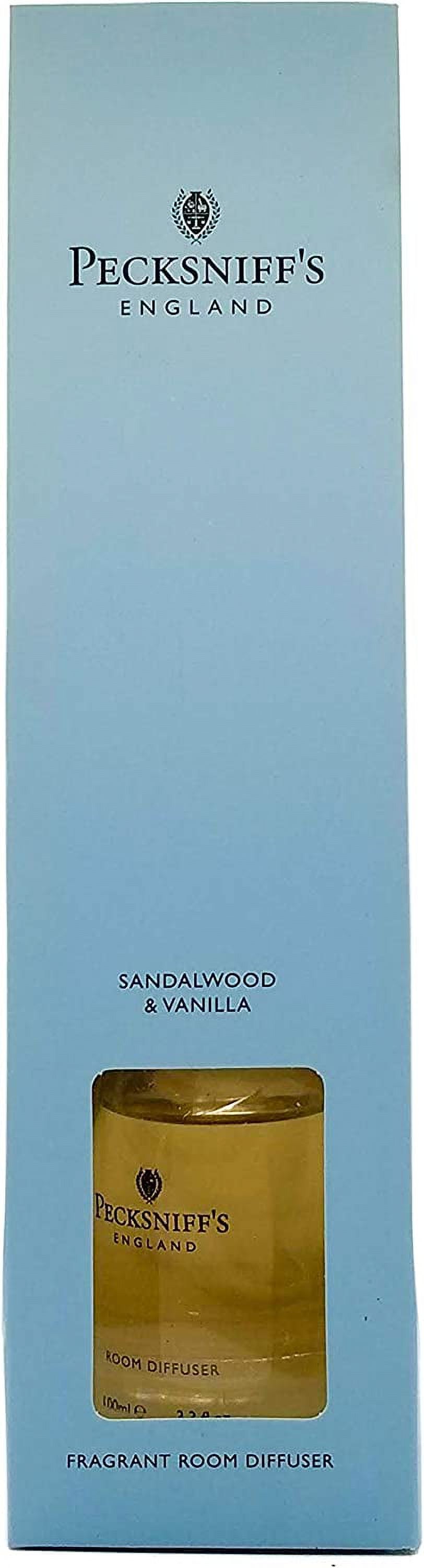 Pecksniffs Classic Fragrance 100ml Diffuser Sandalwood & Vanilla ...
