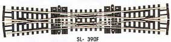 Peco SL-390F N Code 55 10º Crossing Double Slip Switch Turnout ...