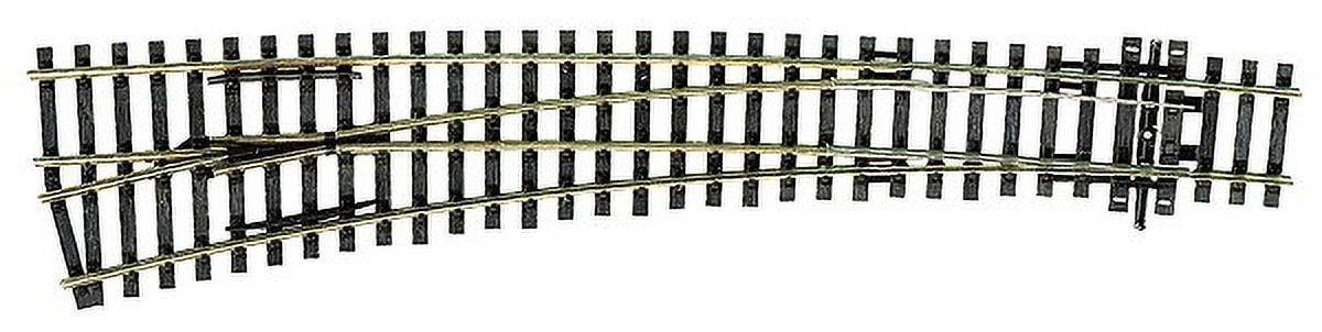 Peco SL-87 HO Double Curved Left Hand Turnout Code 100, Insulfrog ...