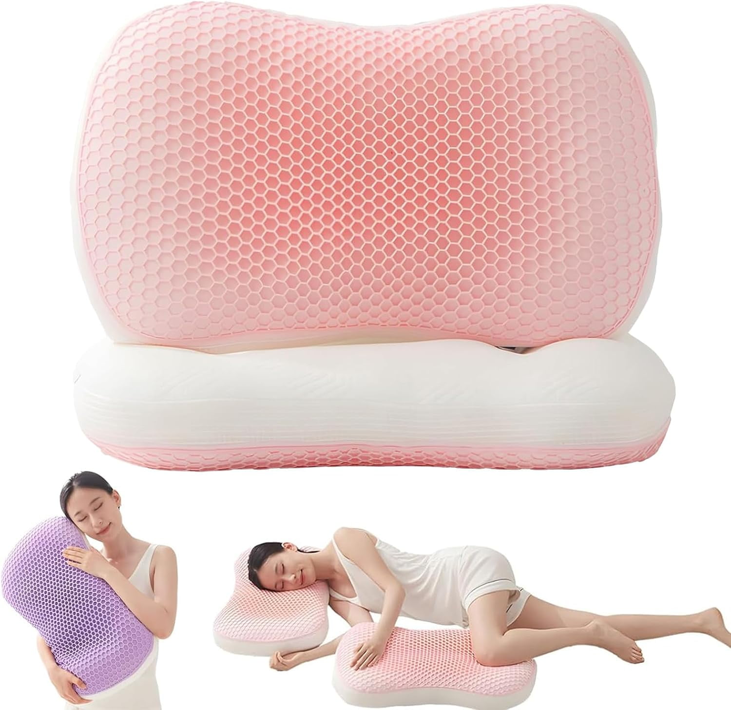 Pectin Pillow - Ultimate Neck & Shoulder Relief Sleeping Pillow, 100% ...