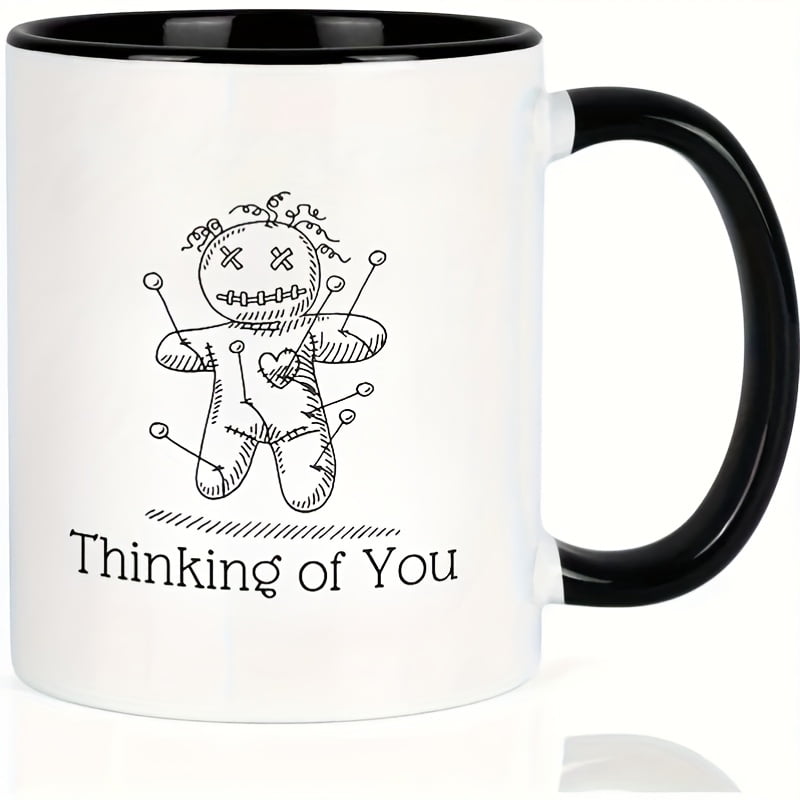 Peculiar and fun coffee mug-THINKING AT YOU-Bold Humor, Inspiring Gift ...