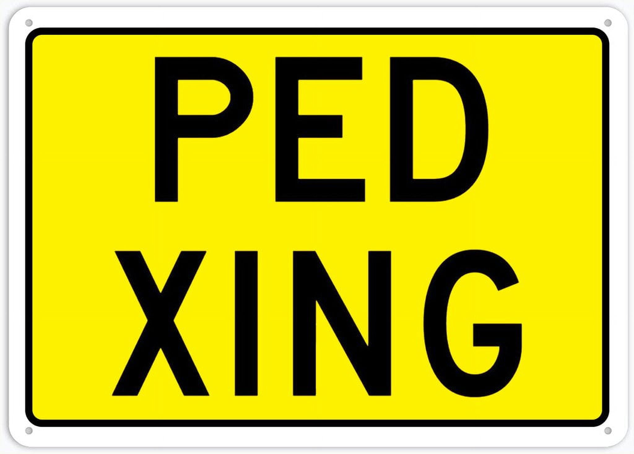 Ped Xing Rust Free Aluminum 12 X 8 In, Weatherproof And Heavy Duty ...