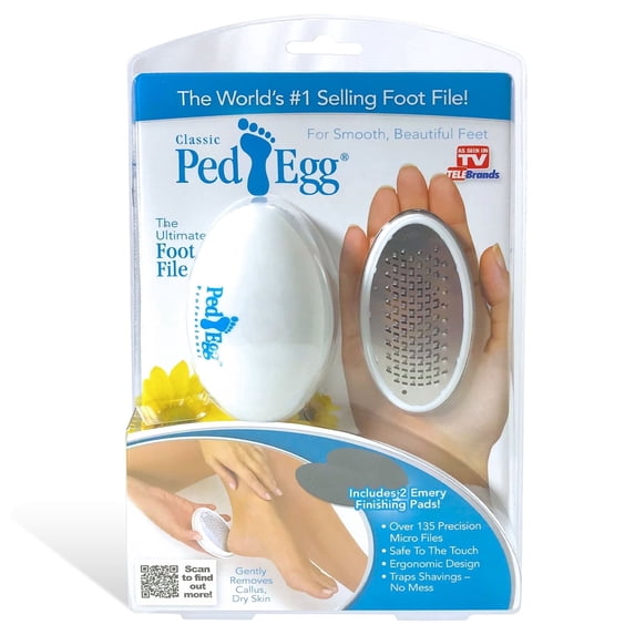 PedEgg Callus Remover for Feet – Painless Foot File for Tough Calluses ...