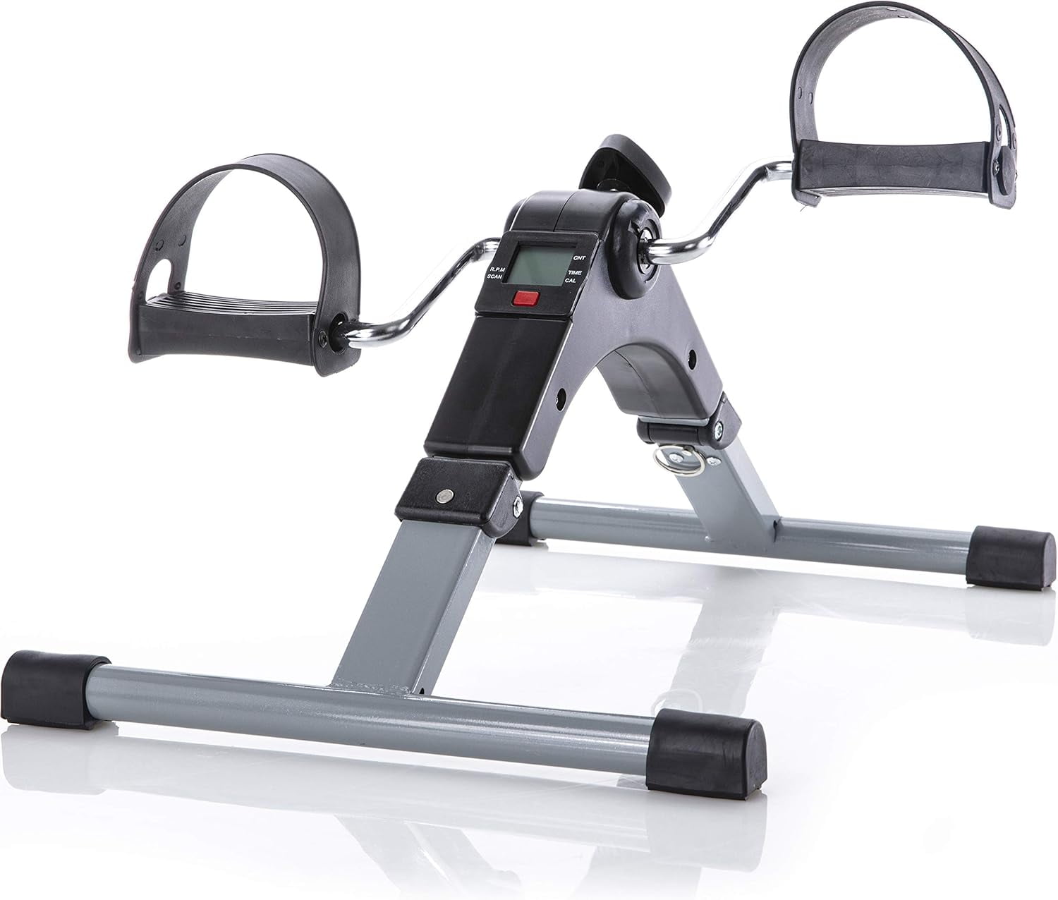 Pedal Exercise Mini Cycle Bike Great for Home or Office Workout - Digital Display for RPMs ...