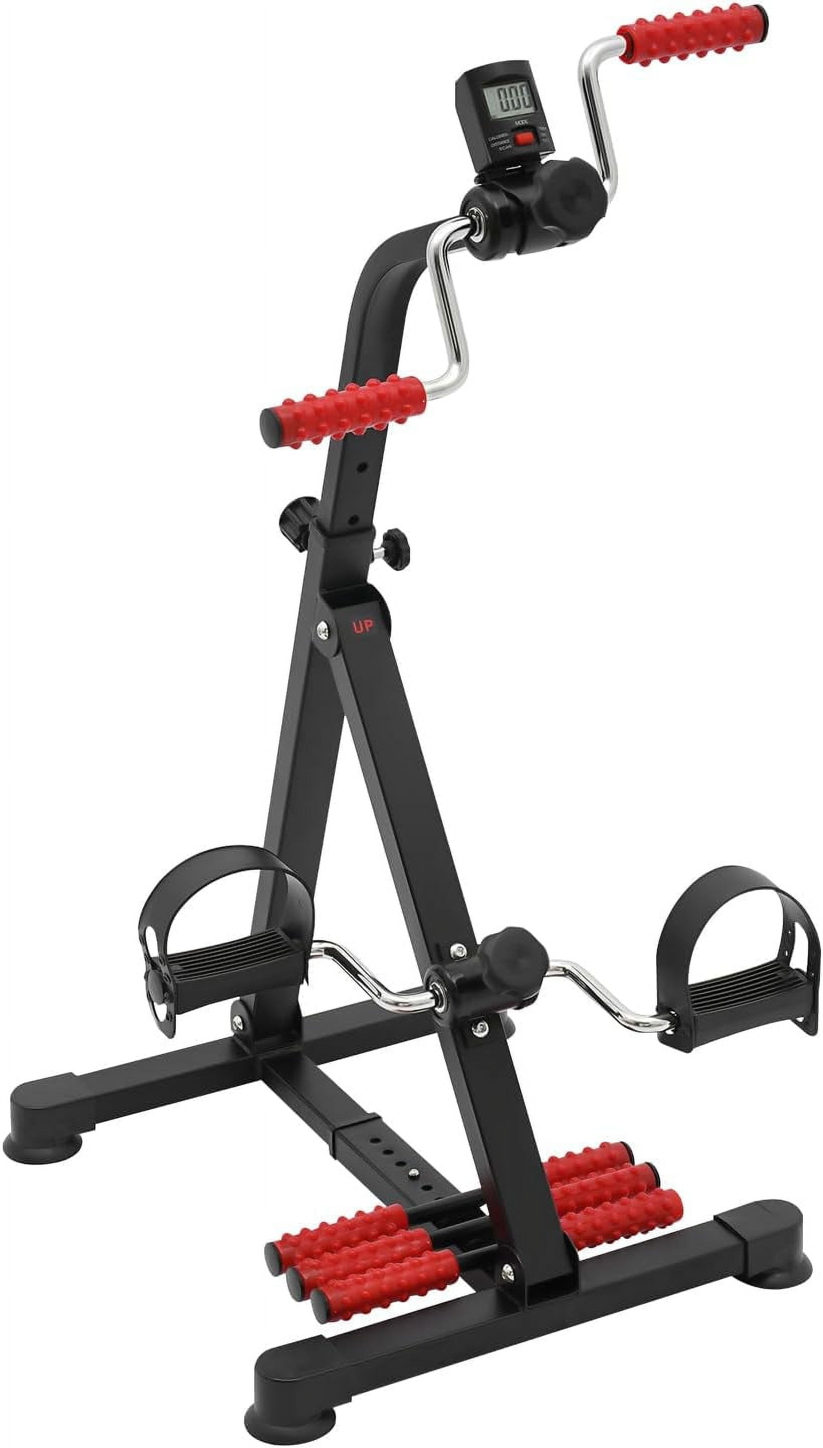 Pedal Exerciser Bike, Fitness Bike with LCD Screen, Adjustable Height ...