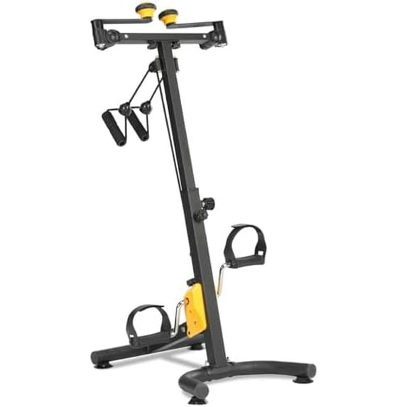 Pedal Exerciser for Elderly, Hand Arm Leg and Knee Exercise Bike ...