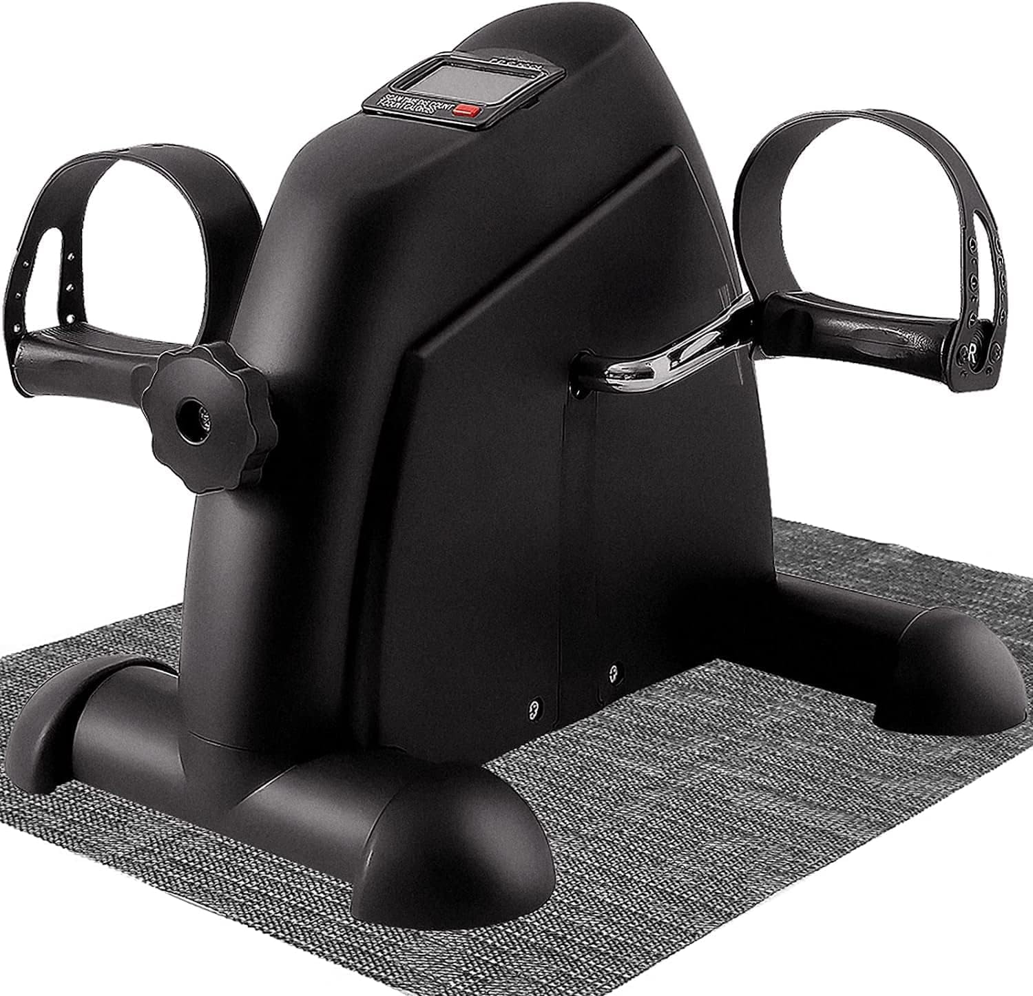 Pedal Exerciser - Stationary Mini Exercise Bike for Arm/Leg Exercise, Portable Under Desk Foot ...