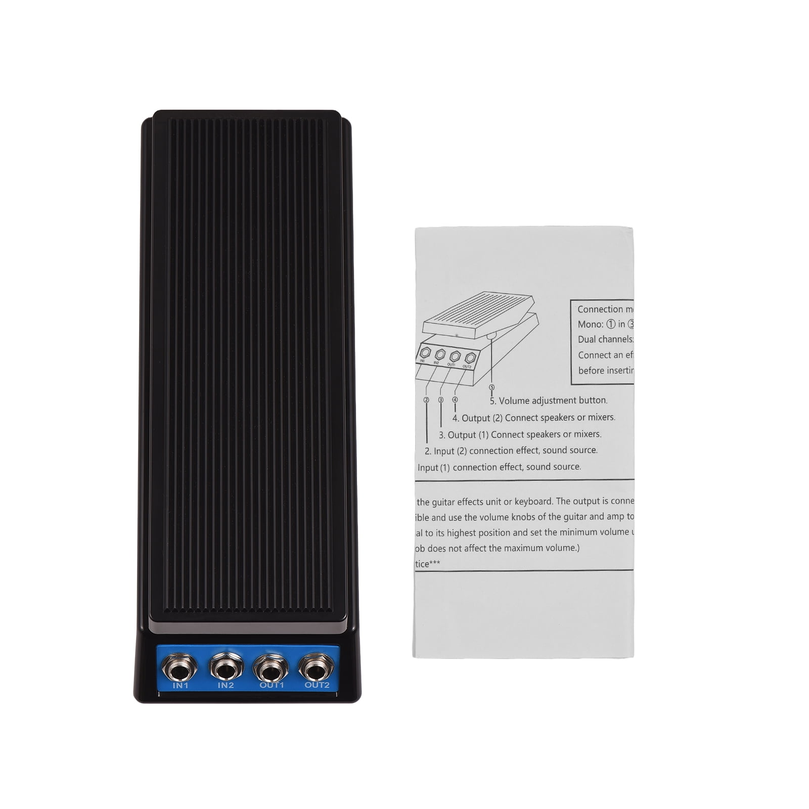 Pedal,Mono/dual Channel 6.35mm Channel 6.35mm Input/output Pedal ...