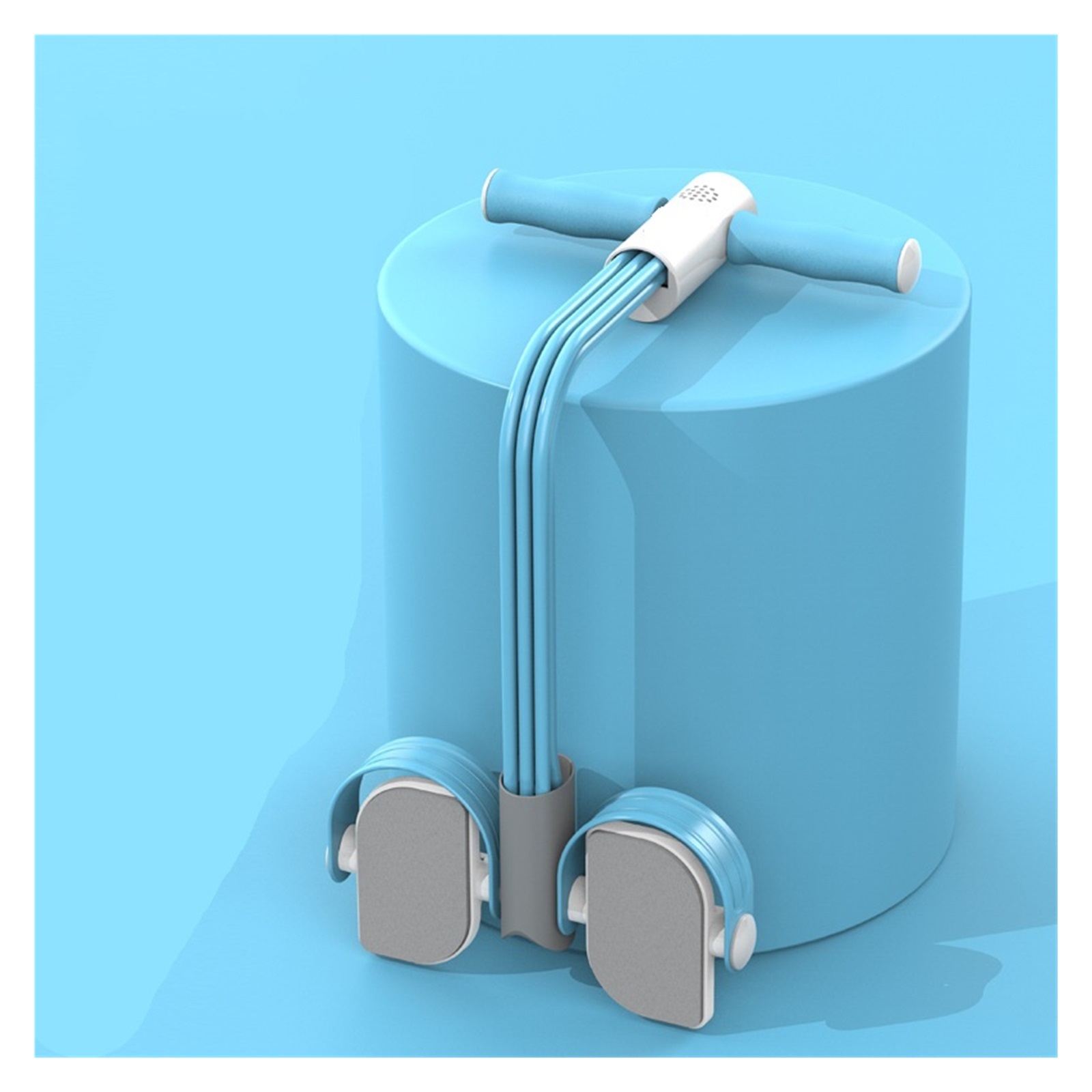 Pedal Resistance Rope,6-Tube Elastic Yoga Pedal Puller Resistance Band ...