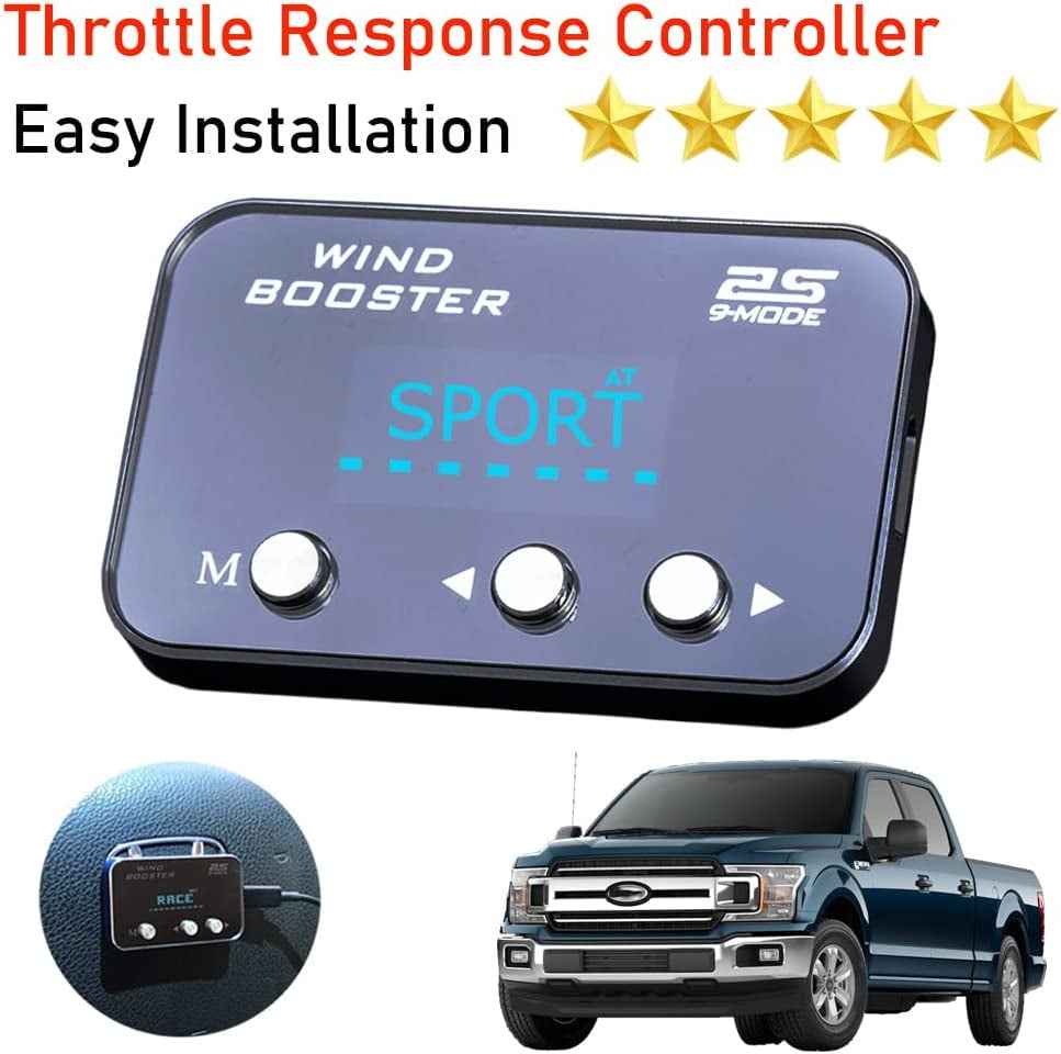 Pedal Throttle Response Controller Compatible PC18 for 2011-2020 Ford ...