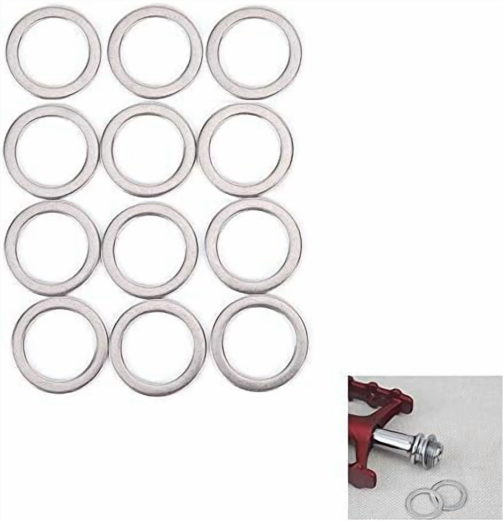 Pedal Washers Spacers for 9/16” MTB Road Bike BMX Bicycle Pedal ...