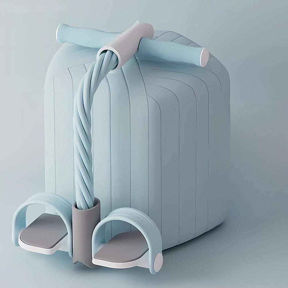 Pedal puller Band, 2025 Upgrade 6 Tube Elastic Yoga Pedal Puller Resistance Band, Natural Latex ...