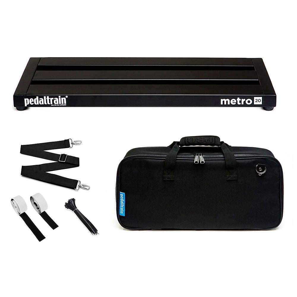 Pedaltrain Metro 20 Pedal Board with Soft Case - Walmart.com