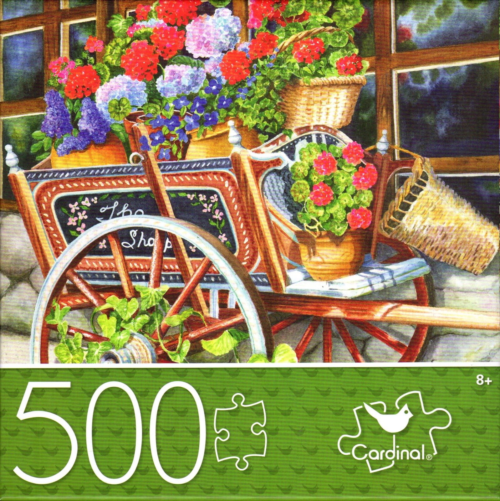 Peddlin' Posies 500 Piece Puzzle - Walmart.com