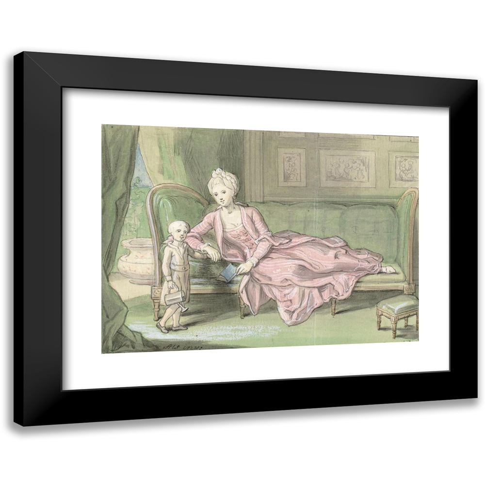 Peder Als 18x14 Black Modern Framed Museum Art Print Titled - Third ...