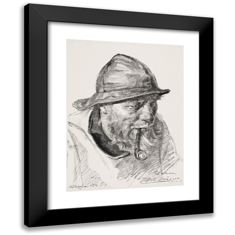 Peder Severin Krøyer 15x18 Black Modern Framed Museum Art Print Titled ...