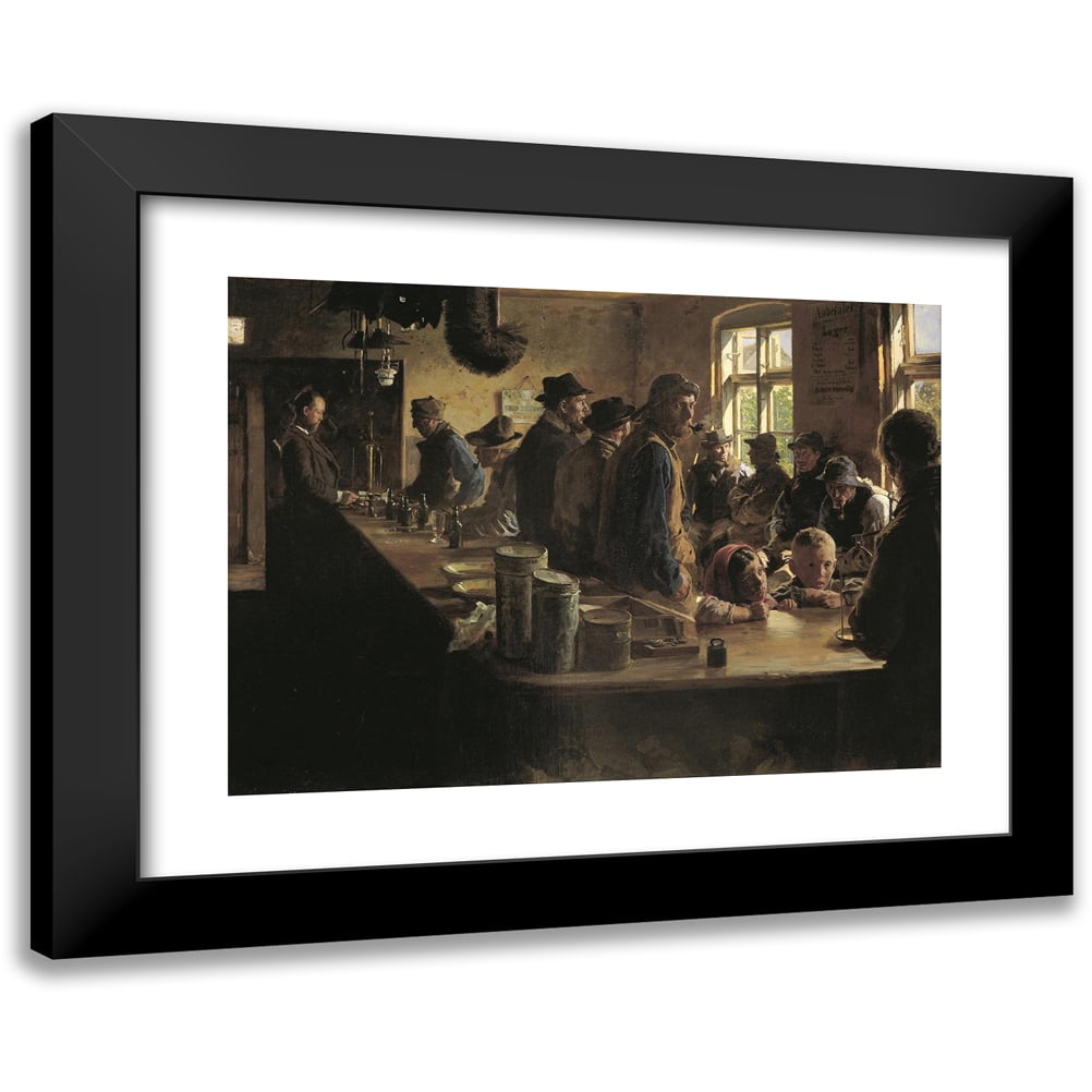 Peder Severin Krøyer 24x18 Black Modern Framed Museum Art Print Titled ...