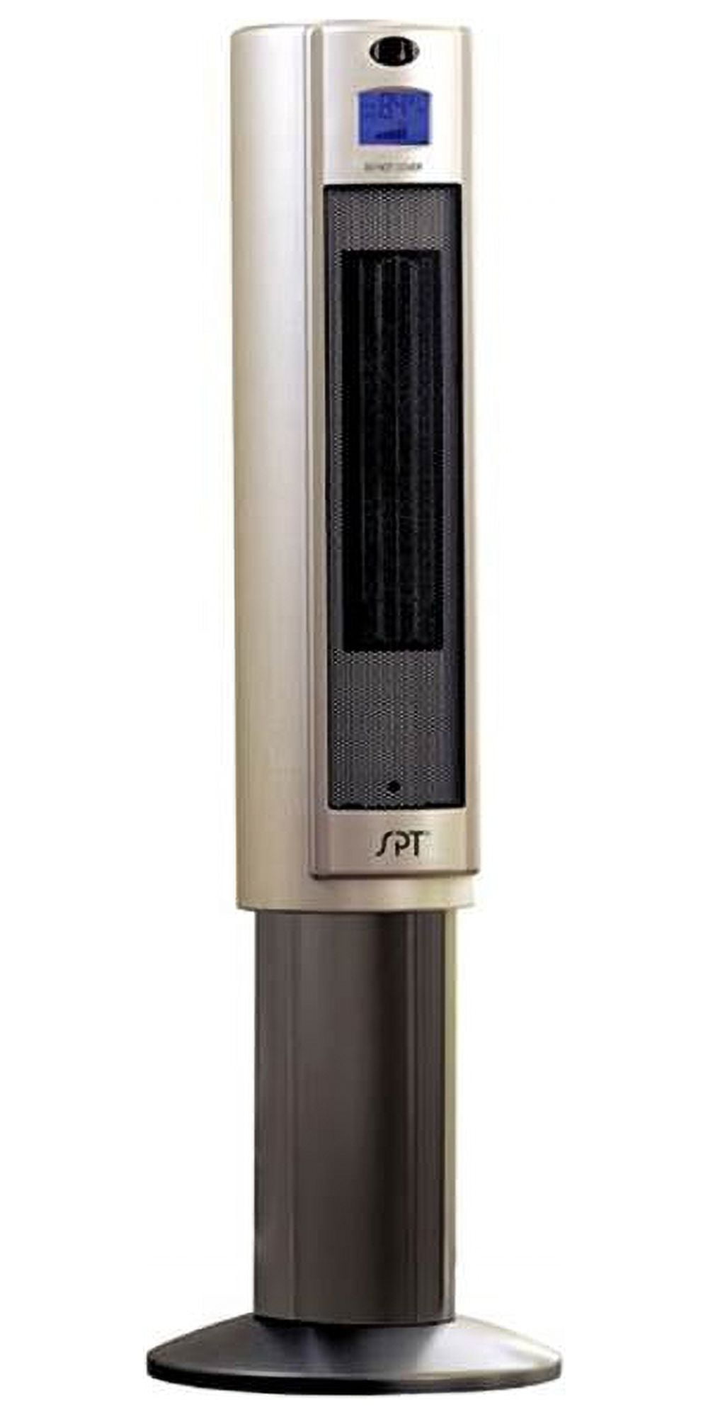 Pedestal Ceramic Heater with Digital Thermostat on LCD Display ...