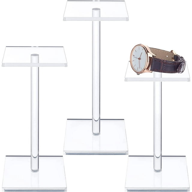 Pedestal Display Riser Square Barbell T-Shape Display Rack 4.7/5.5/6.4 ...