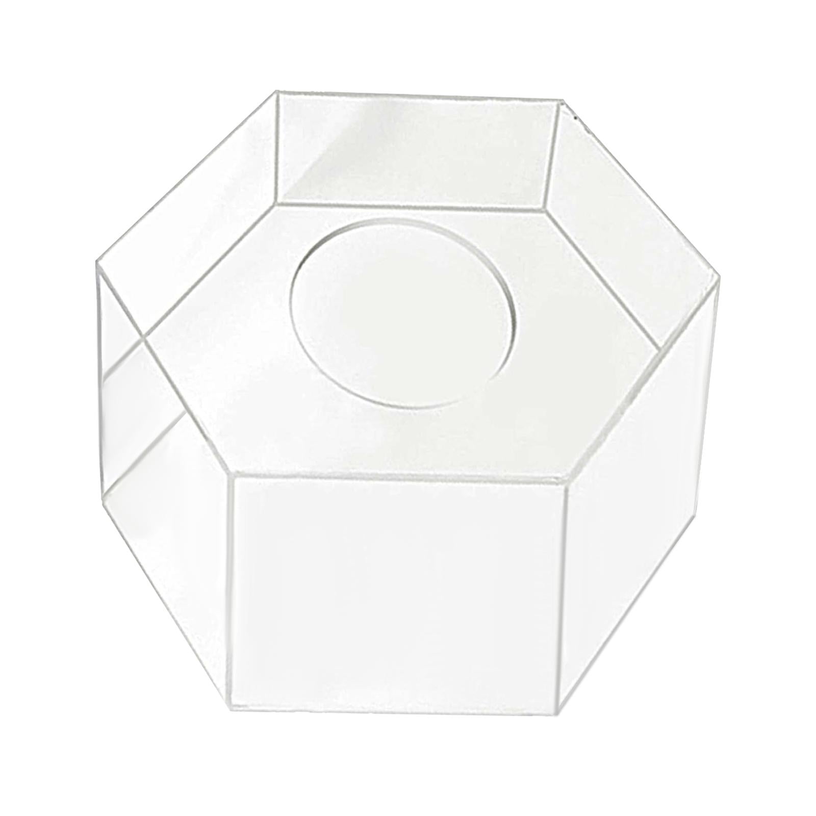 Pedestal Fillable Cake Pillar Stand, Flower Holder Display Box ...