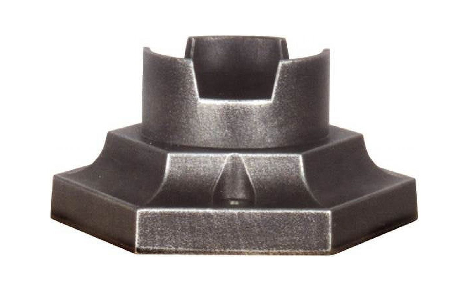 Pedestal Lamp Post Base (Swedish Silver) - Walmart.com