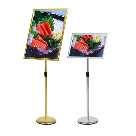 Pedestal Poster Menu Stand Adjustable Sign Holder Stand,Heavy Duty ...