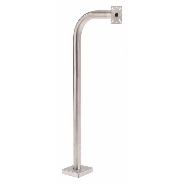 Pedestal Pro Gooseneck Pedestal,42"H,Stainless Steel 42-9C-SS - Walmart.com