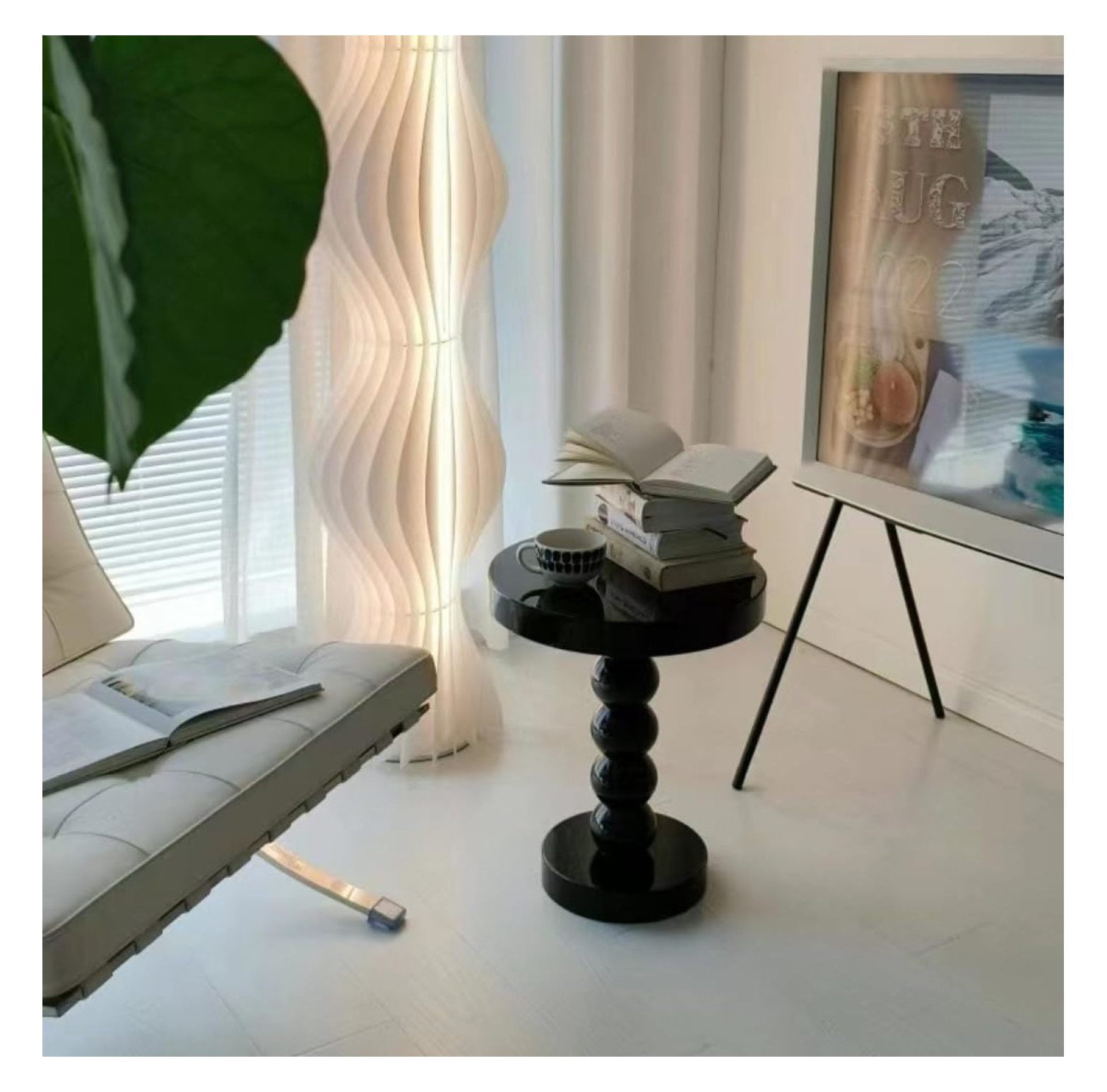 Pedestal Side Table, Drink Table, Small End Table, Martini Table ...