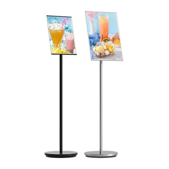 Pedestal Sign Holder Poster Stand,Adjustable Floor Standing Sign Holder ...