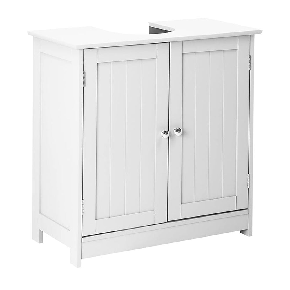 Pedestal Sink Storage Cabinet with 2 Doors Traditional Under Sink ...