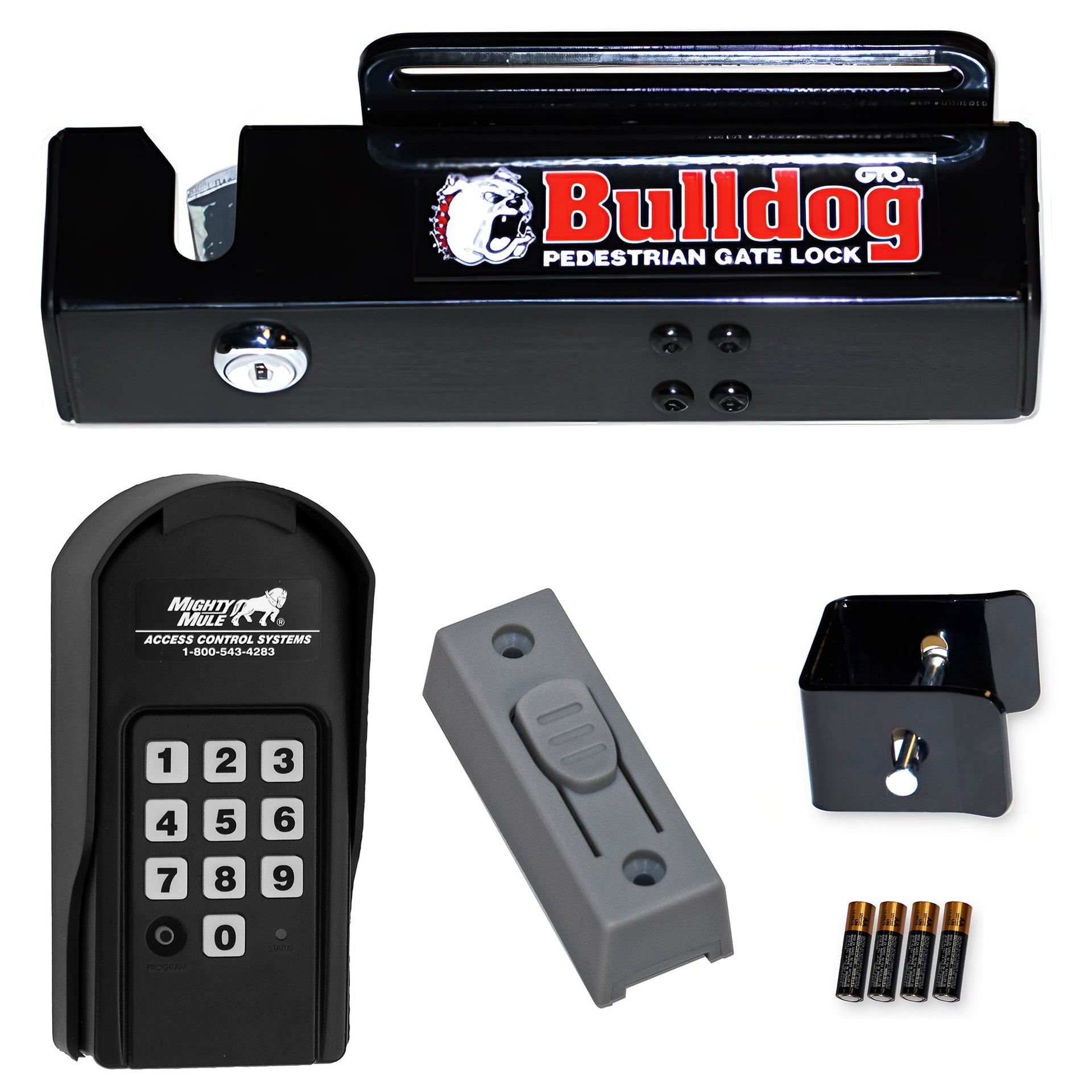 Pedestrian Gate Lock (Bulldog) - Walmart.com