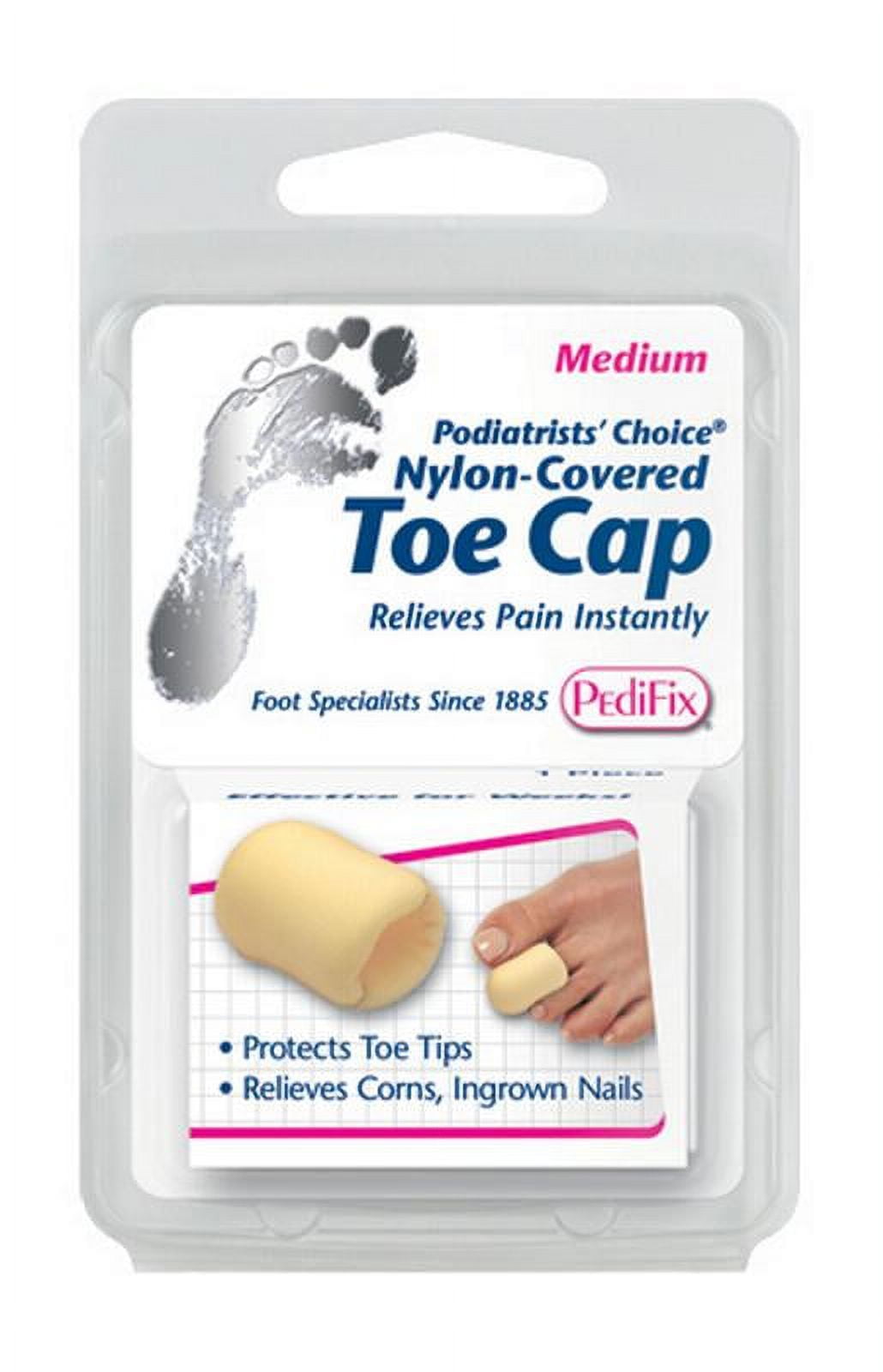 PediFix Nylon-Covered Toe Cap Small 1 Each HSA/FSA Eligible - Walmart.com