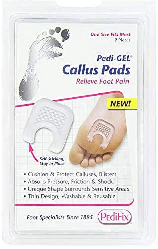 PediFix Pedi-Gel Callus Pads, 2-Count (2 Pack) - Walmart.com