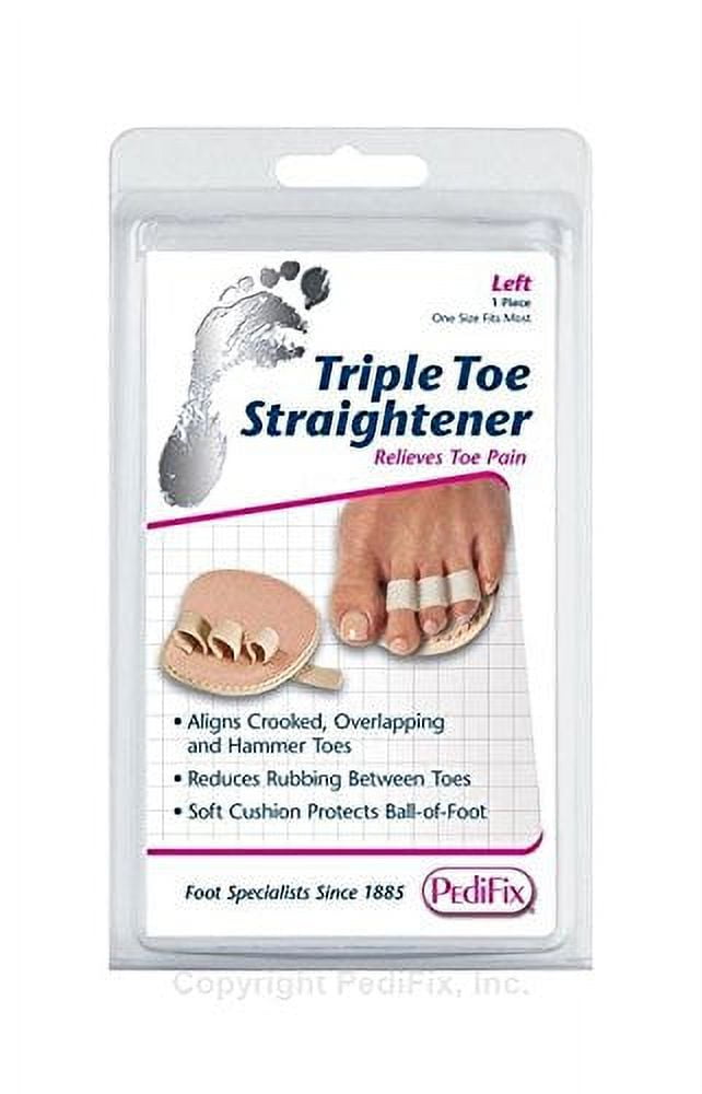 PediFix Podiatrists' Choice Triple Toe Straightener - Left and Right ...