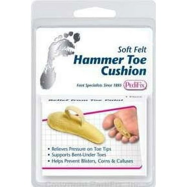 PediFix Felt Hammer Toe Crest Cushion, Medium 8+, Right 1 Each ...