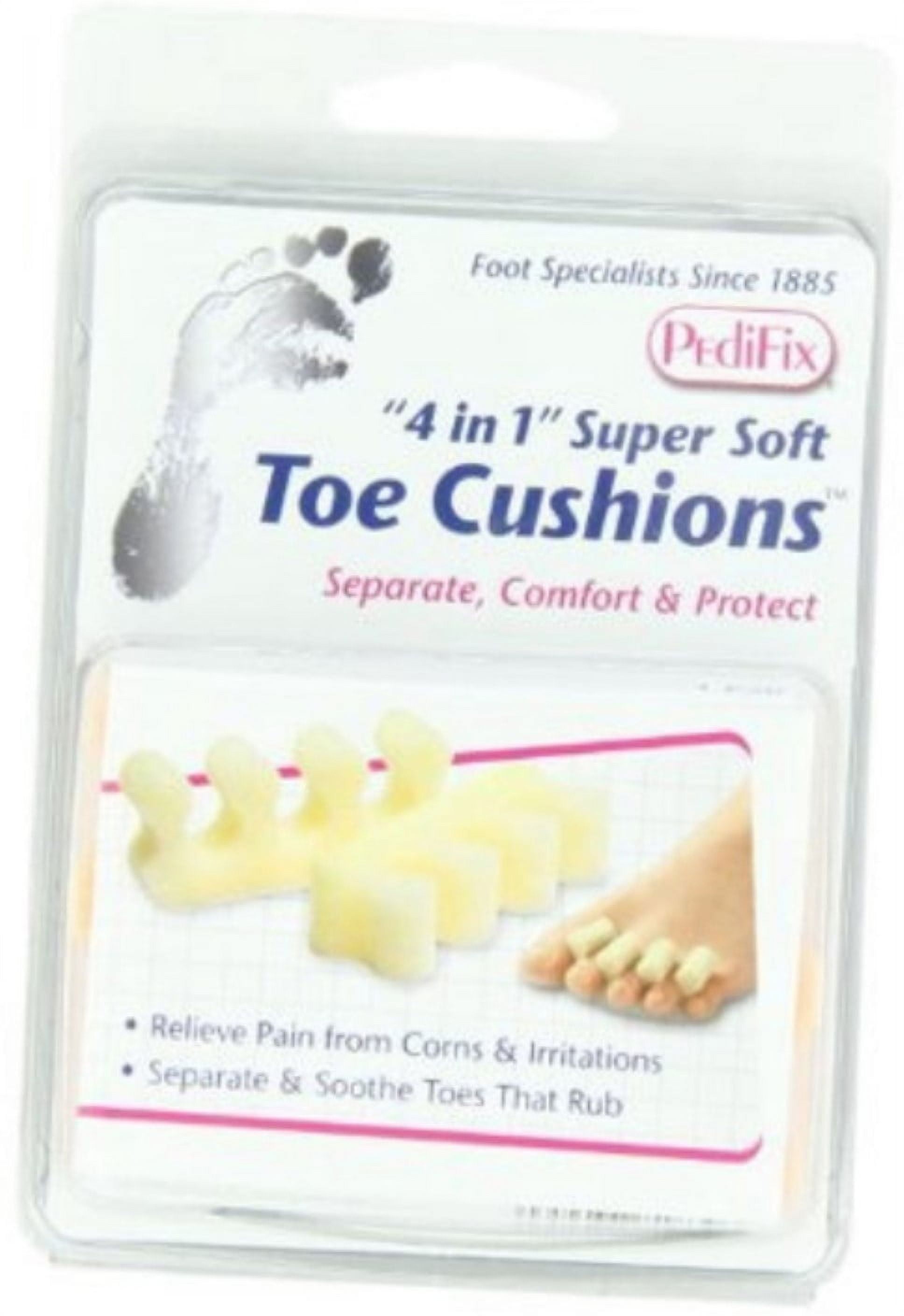 PediFix Toe Cushions One Size Fits Most 2 Each HSA/FSA Eligible ...