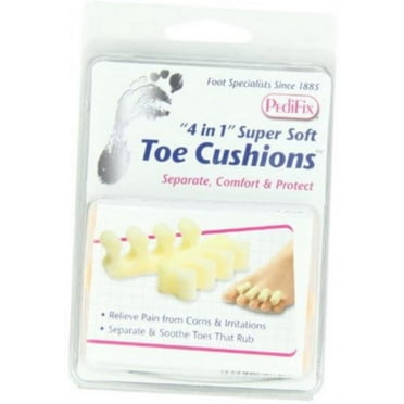 PediFix Tubular Foam Toe Bandages - Foot Corn Pain Relief Protector ...