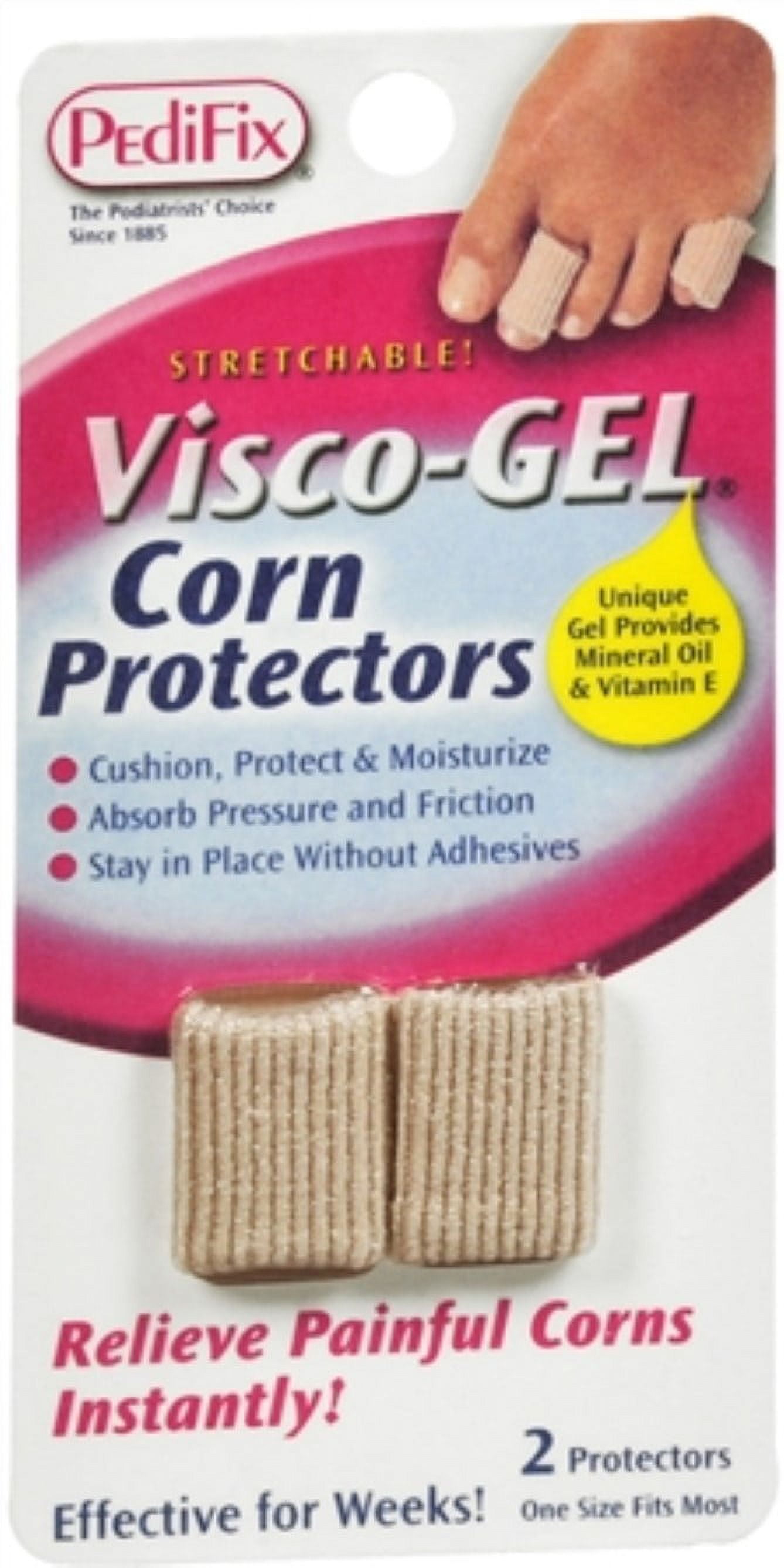 PediFix Visco-Gel Corn Protectors Small - 2 Each HSA/FSA Eligible ...