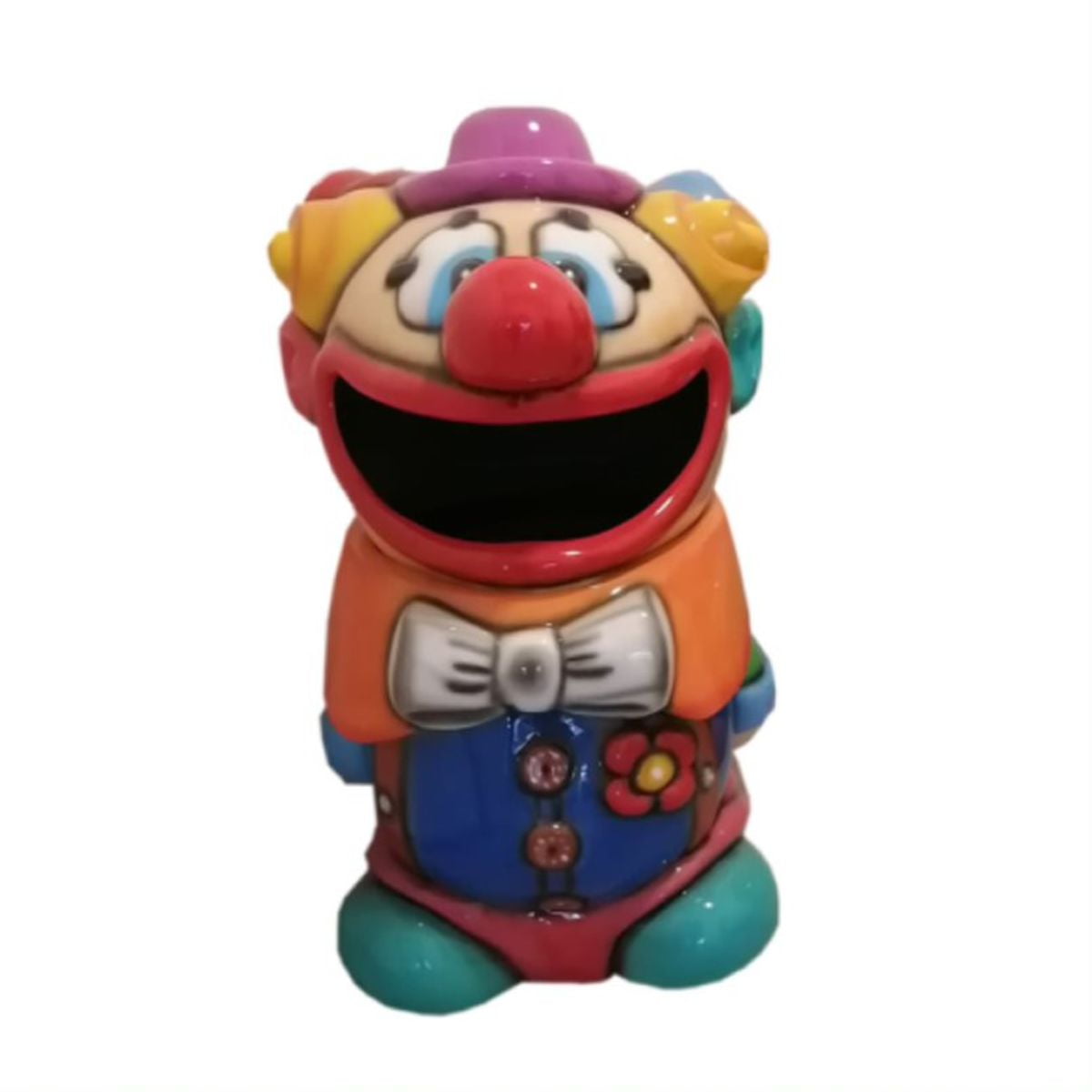 Pedia Pals Waiting Room Wastebasket For Child, Clown Wastebasket For ...