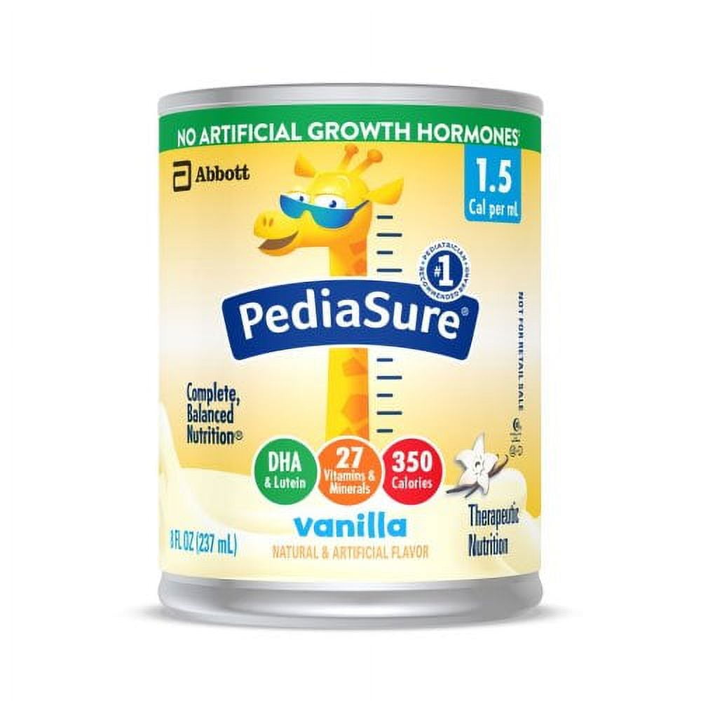 PediaSure® 1.5 Cal Vanilla Pediatric Oral Supplement / Tube Feeding ...
