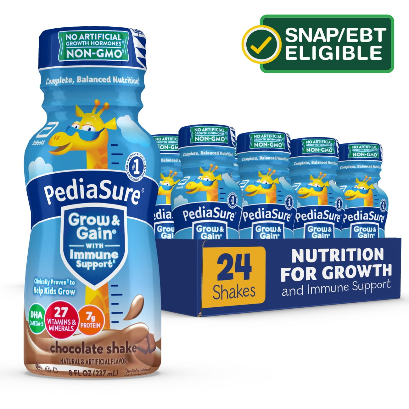 PediaSure Grow & Gain Kids? Nutritional Shake, with Protein, DHA, and ...
