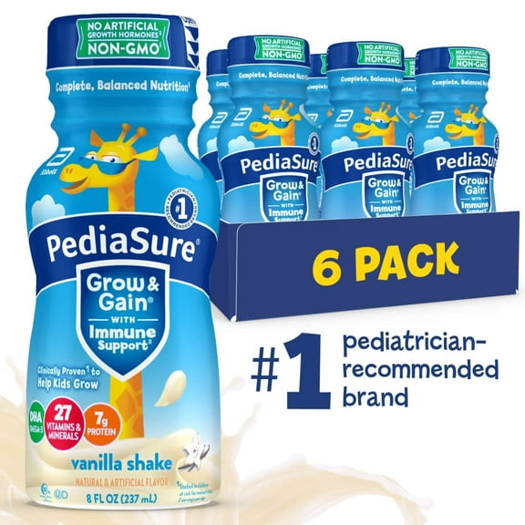 PediaSure® 1.5 Cal Vanilla Pediatric Oral Supplement / Tube Feeding ...