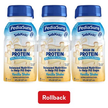 Parent's Choice Pediatric Shake, Strawberry, 8 oz Bottle (6 Count ...