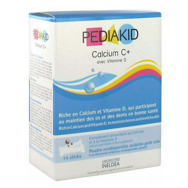 Pediakid Calcium C+ 14 Sticks - Walmart.com