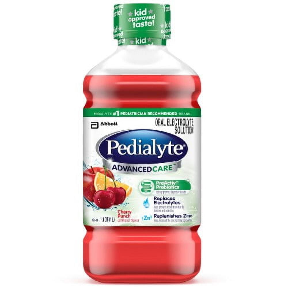 Pedialyte Advanced Care Oral Electrolyte Solution 1L (Pack of 10 ...