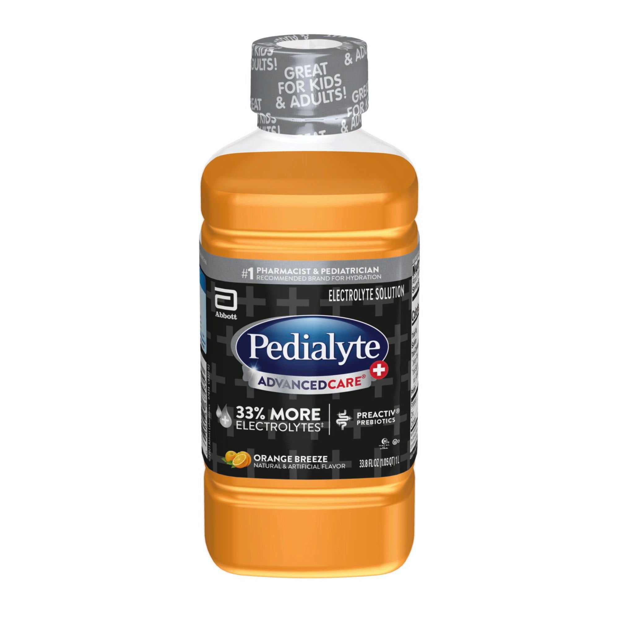 Pedialyte Advanced Care Plus Electrolyte Drink - Orange Breeze - 1 L ...